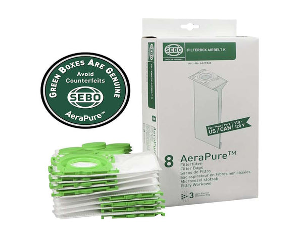 Sebo Vacuum Cleaner Filter Bags | eVacuumStore.com
